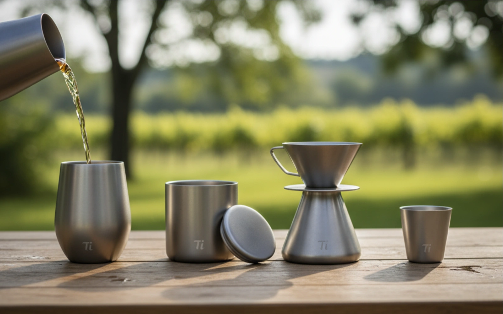 Titanium Coffee & Wine / Tea – 7Titanium | Premium Titanium Outdoor ...